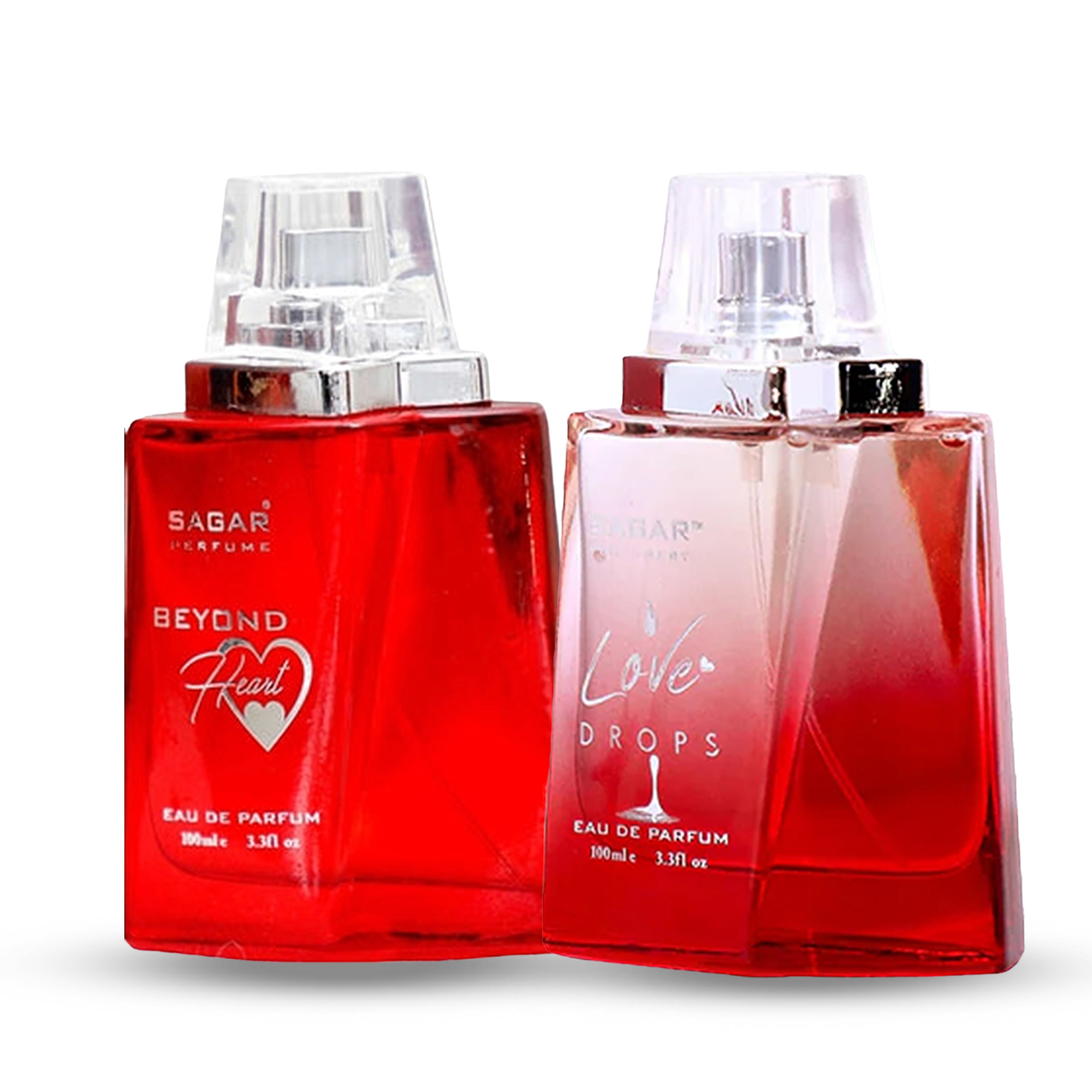 100 ML Love Drops & 100 ML Beyound Heart Perfume Combo – sagar Perfume