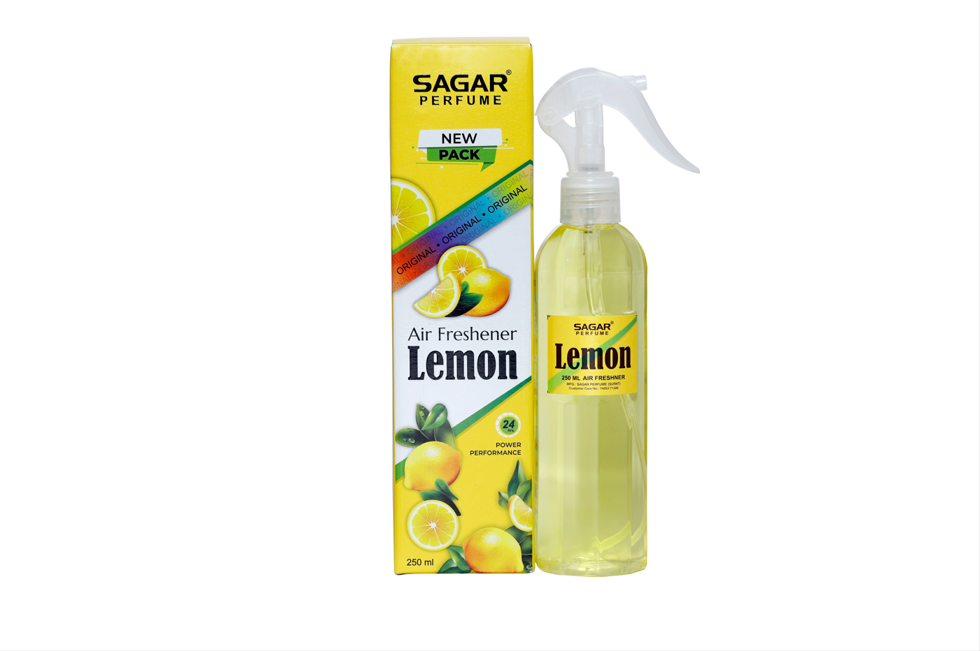 Lemon Room Freshener 1 Pcs - 250ml – sagar Perfume